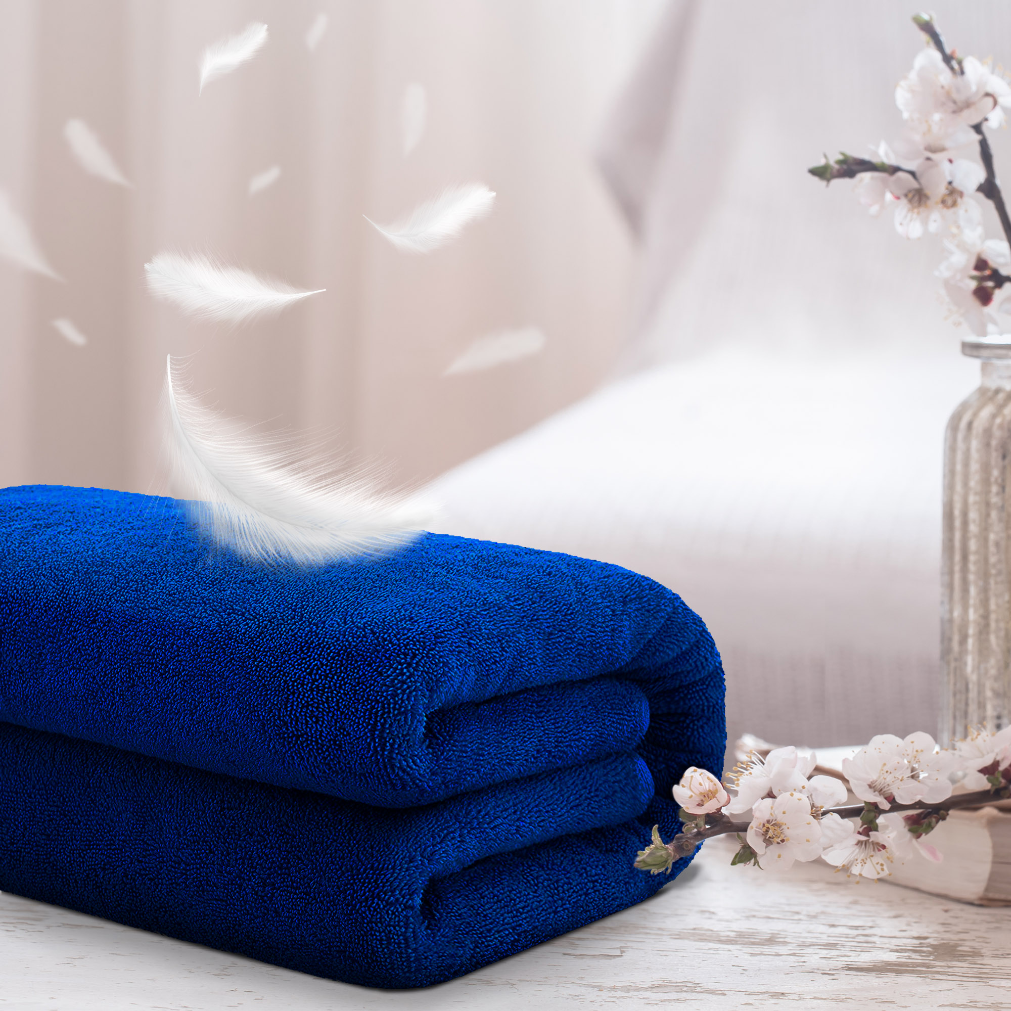 Fluffy Towel Adult (70 x 150 cms) - Quickdry