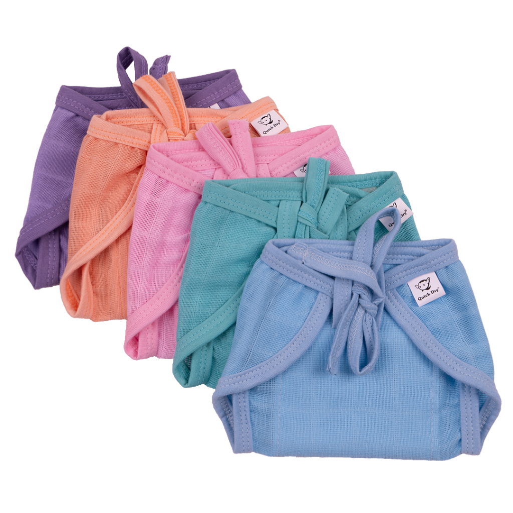 Muslin Diaper - 5Pc/Pack - Quickdry